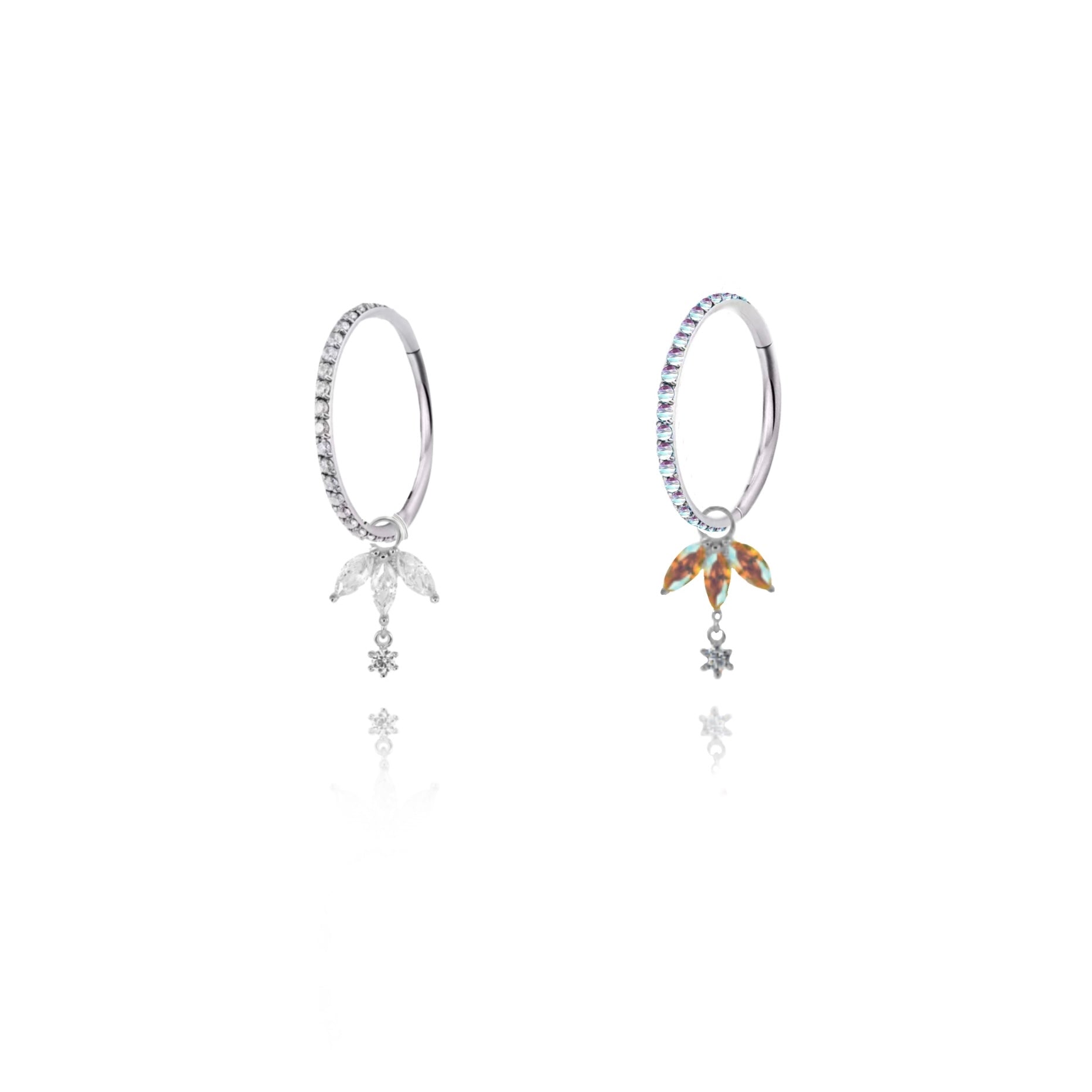 Ginny | Clicker Piercing Titanio - Unusual Piercing Shop